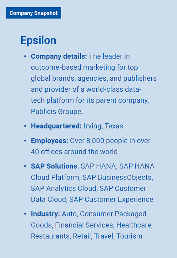 Epsilon Builds A Single Source of Truth To Empower Marketing ...