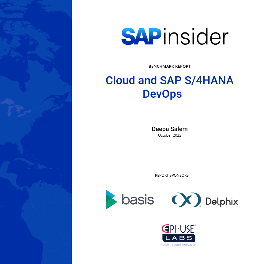Benchmark Report: Cloud and SAP S/4HANA DevOps