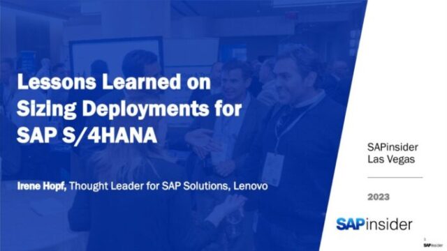 It's time to upgrade your S/4HANA system - SAPinsider