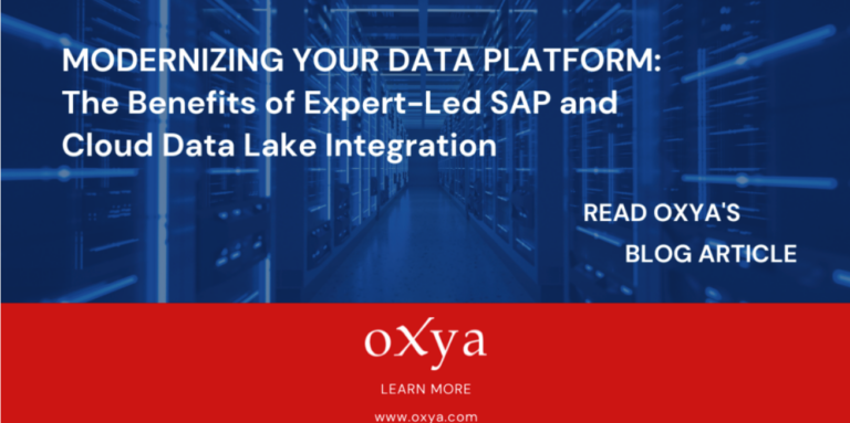 oXya - SAPinsider