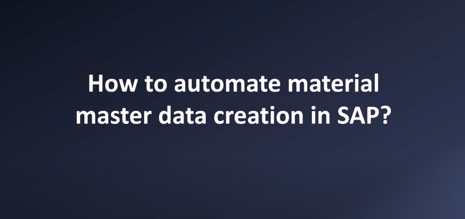 The Roles and Responsibilities of Master Data Management Team - SAPinsider