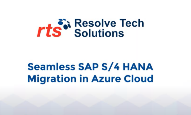 Resolve Tech Solutions - SAPinsider