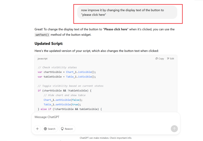 Rumble in the Jungle Round 1: Using OpenAI ChatGPT to Automate SAP SAC Script Code - SAPinsider