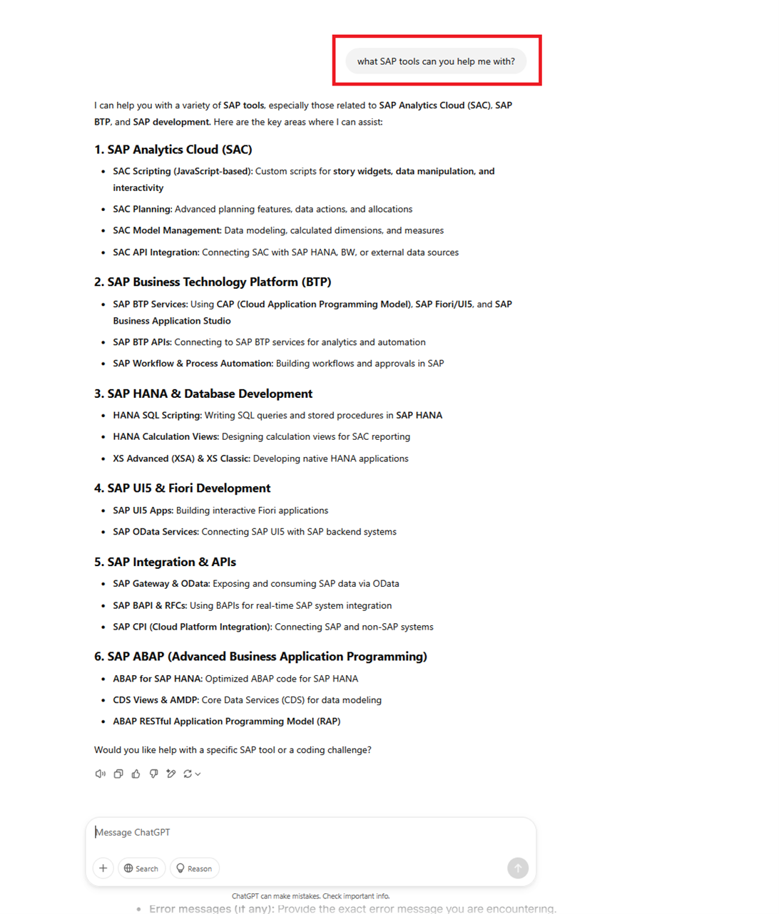 Rumble in the Jungle Round 1: Using OpenAI ChatGPT to Automate SAP SAC ...