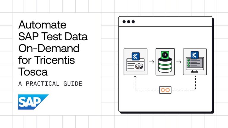 How to Automate Realistic SAP Test Data On-Demand for Tricentis Tosca ...